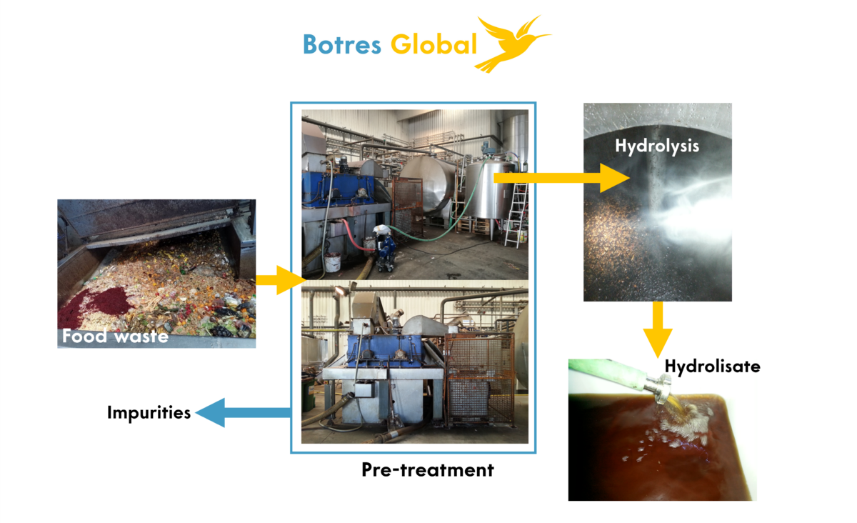 The role of hydrolysis in the process of anaerobic digestion.